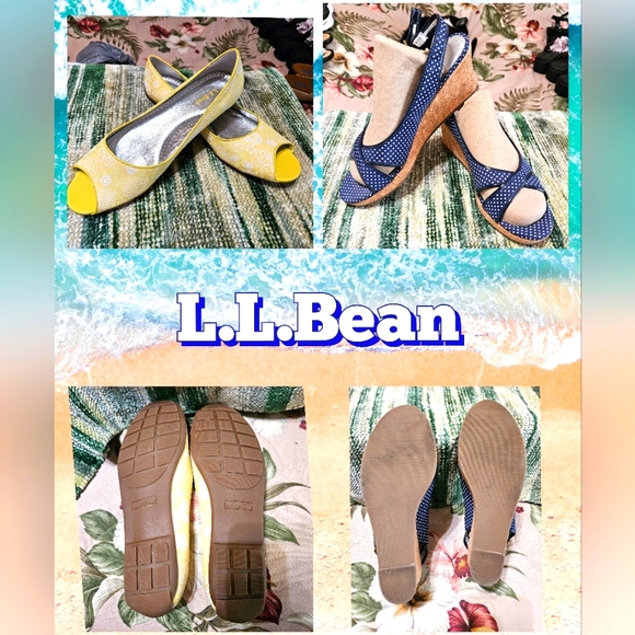 L.L. Bean | Shoes | 35 Llbean Sandals And Slipons Varies Colorssz ...